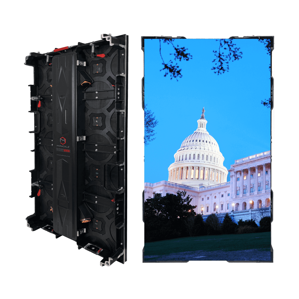 LED Video Panel P2.97mm DOUBLE 500x1000 OUTDOOR - American LED Screens