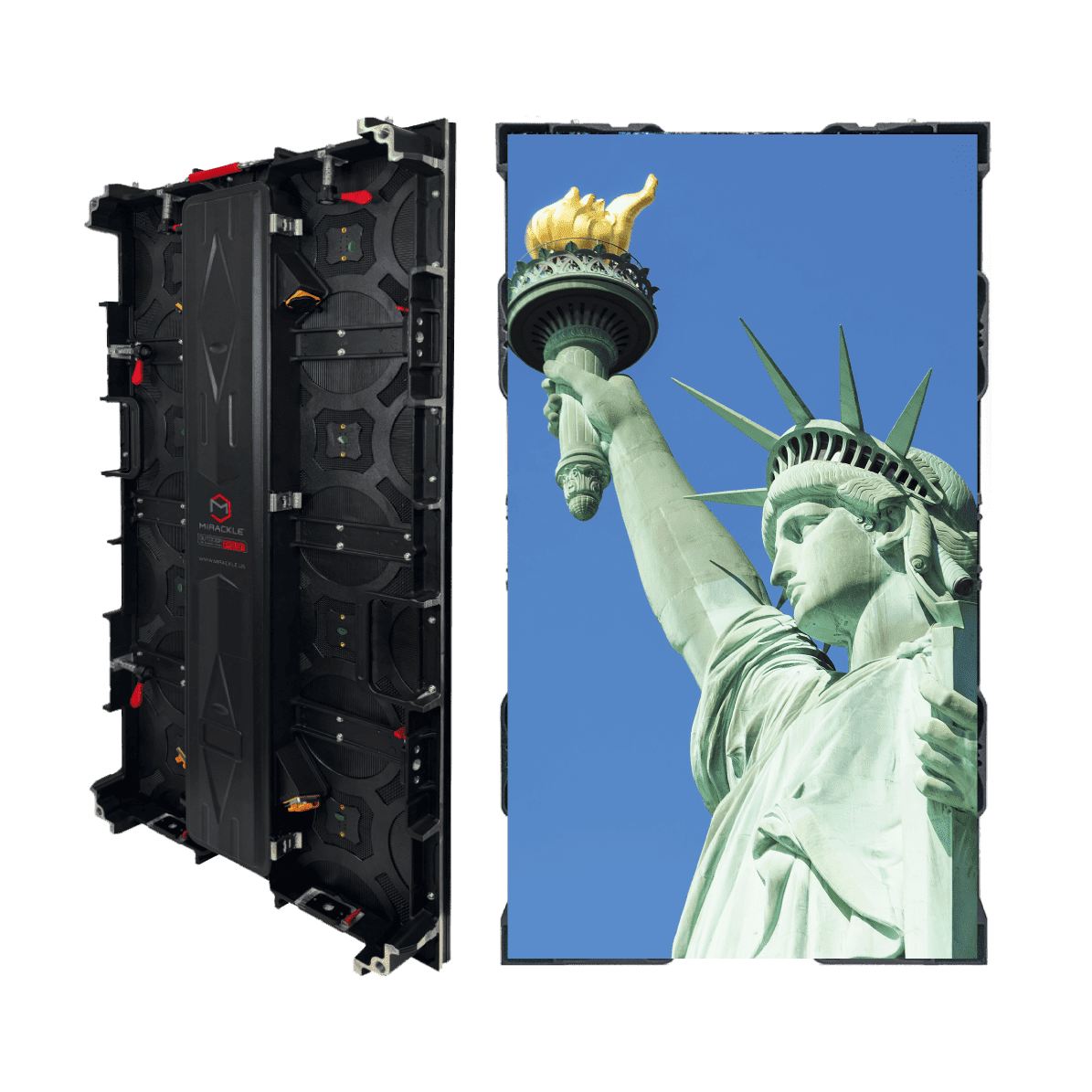 LED Video Panel P3.91mm DOUBLE 500x1000 OUTDOOR - American LED Screens