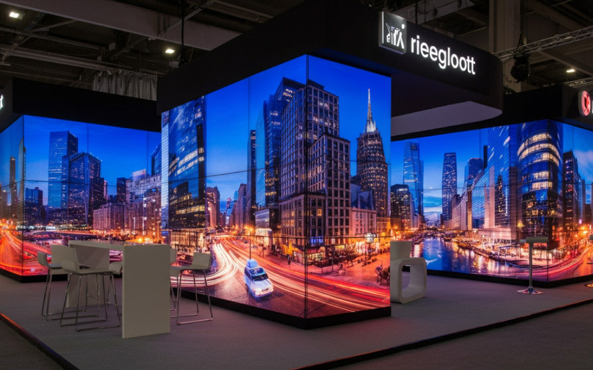 Video Wall Solutions for Trade Shows - American LED Screens